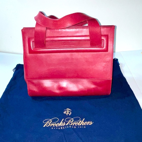 Brooks Brothers | Bags | Brooks Brothers Womens Double Handle Handbag ...
